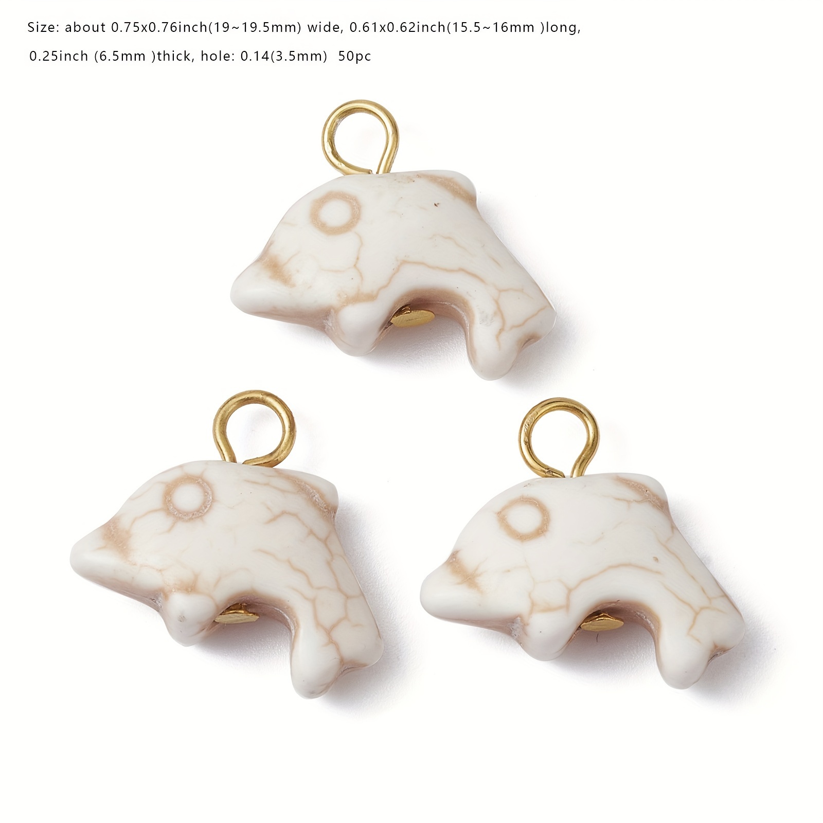 Synthetic Turquoise Pendants Iron - Temu