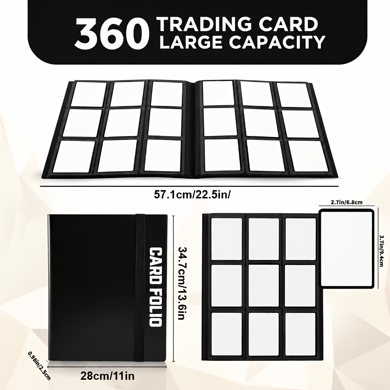 trading cards binder sold on Temu United States
