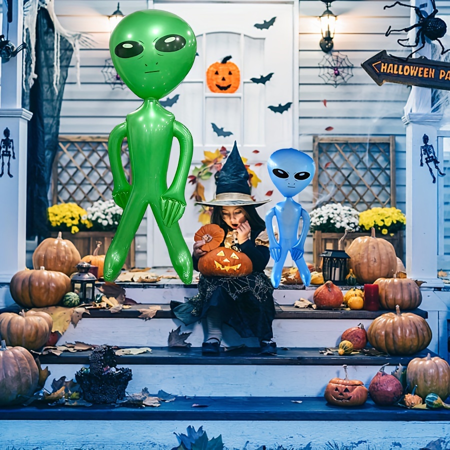 Ensemble 4 Figurines D'aliens Gonflables Décorations Fête - Temu France