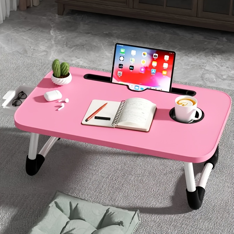 Metal Folding Desk Versatile Bed Study Computer - Temu