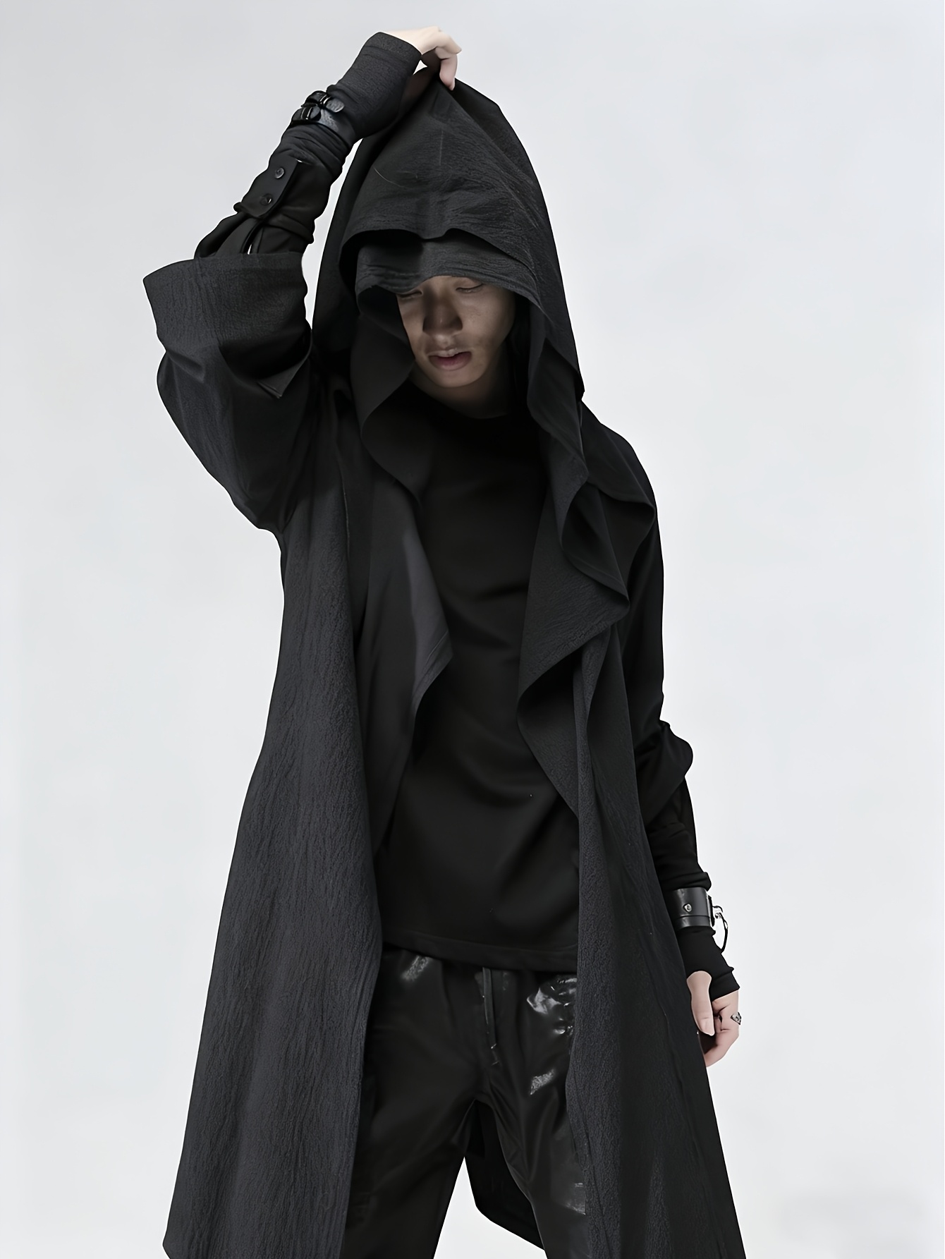 mens gothic coats sold on Temu United States