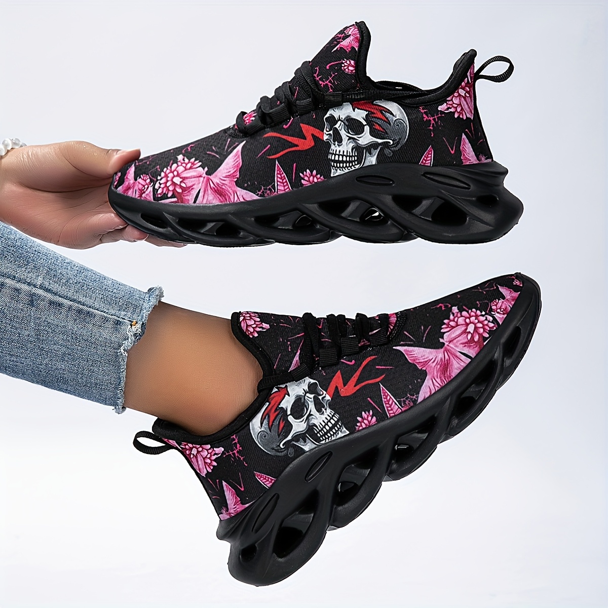 skull sneakers - United Kingdom