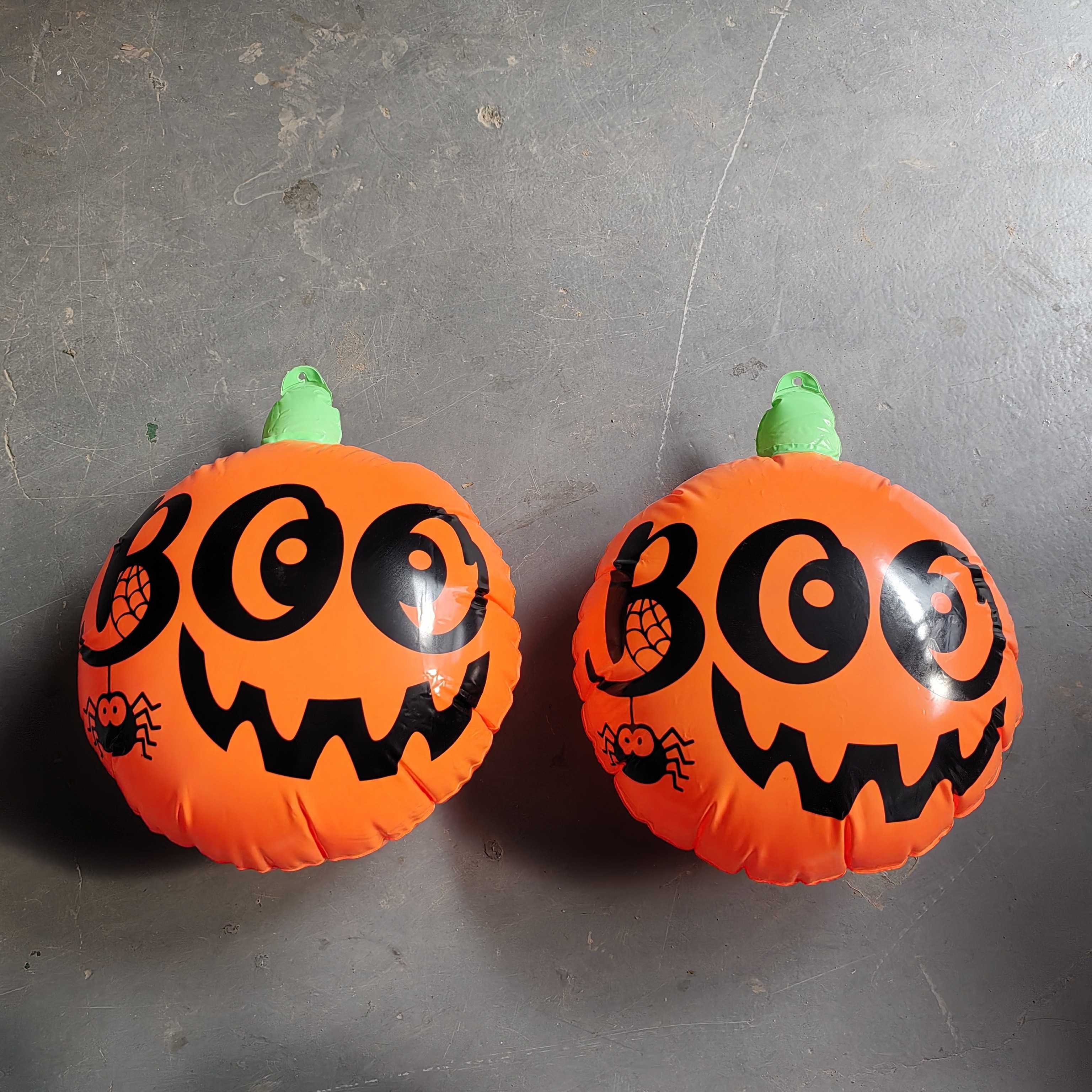 Inflatable Pumpkin Head Thick Pvc Halloween - Temu