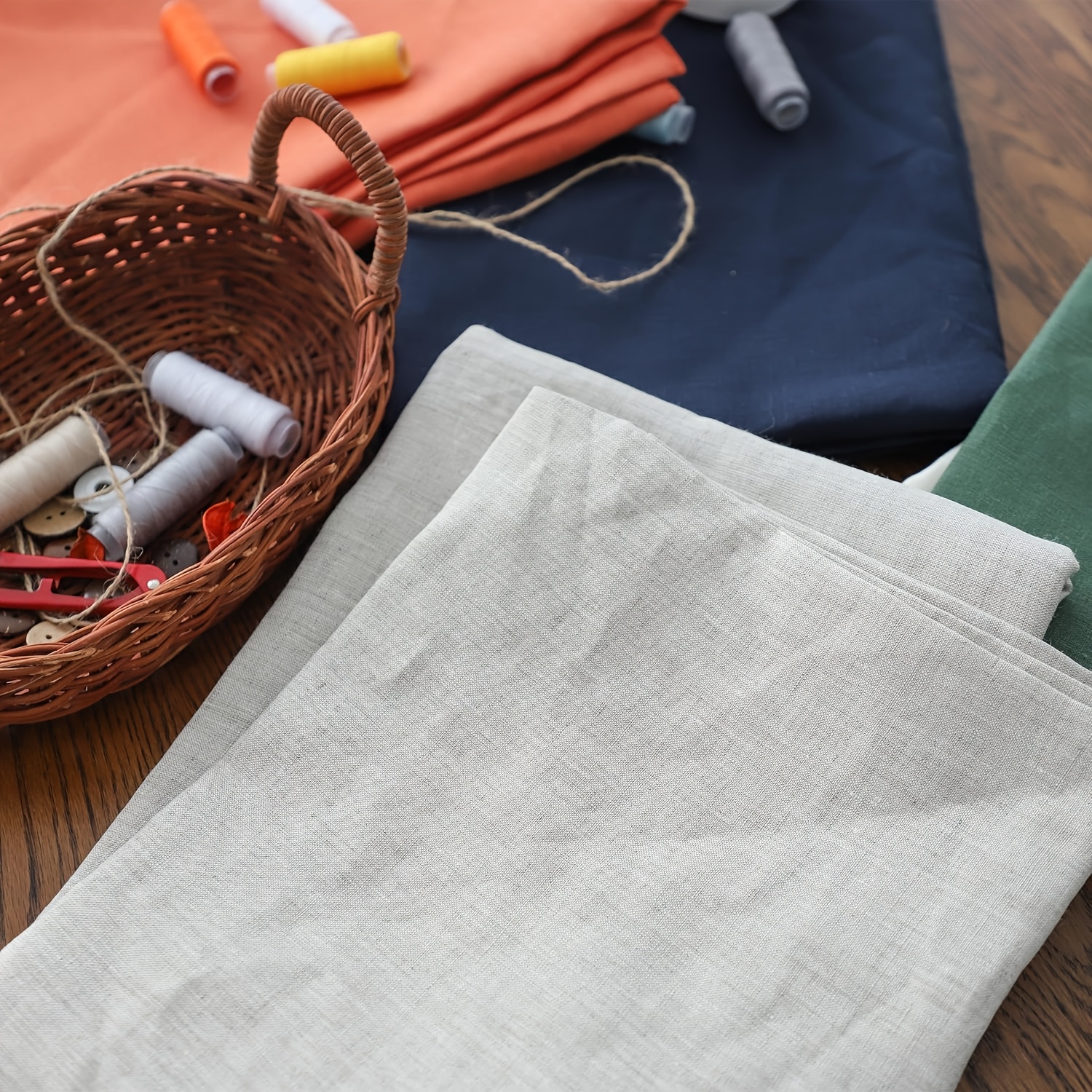 linen fabric sold on Temu United States