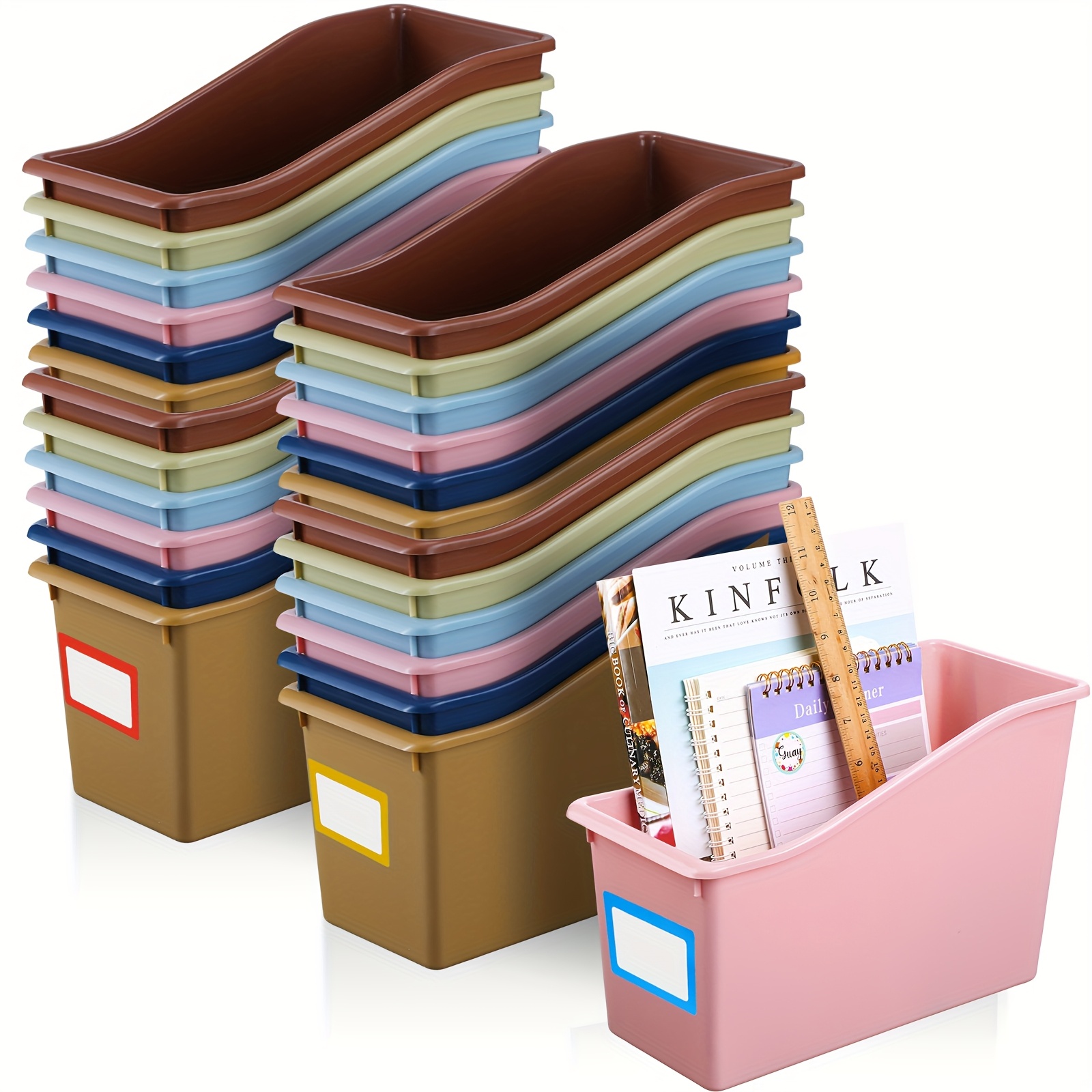 book bins for classroom sold on Temu United States