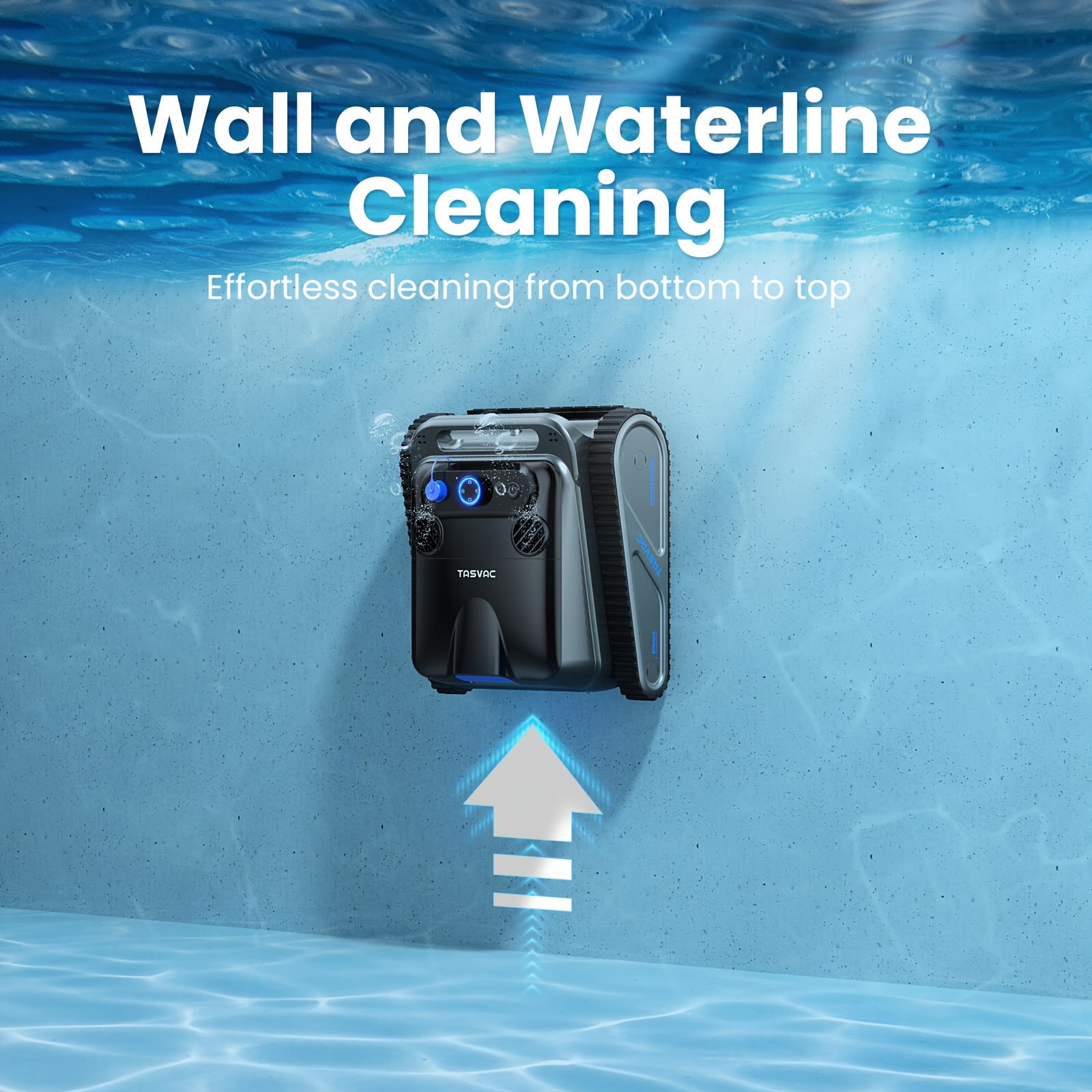 Cordless Robotic Pool Cleaner Pool Vacuum Inground Pools - Temu