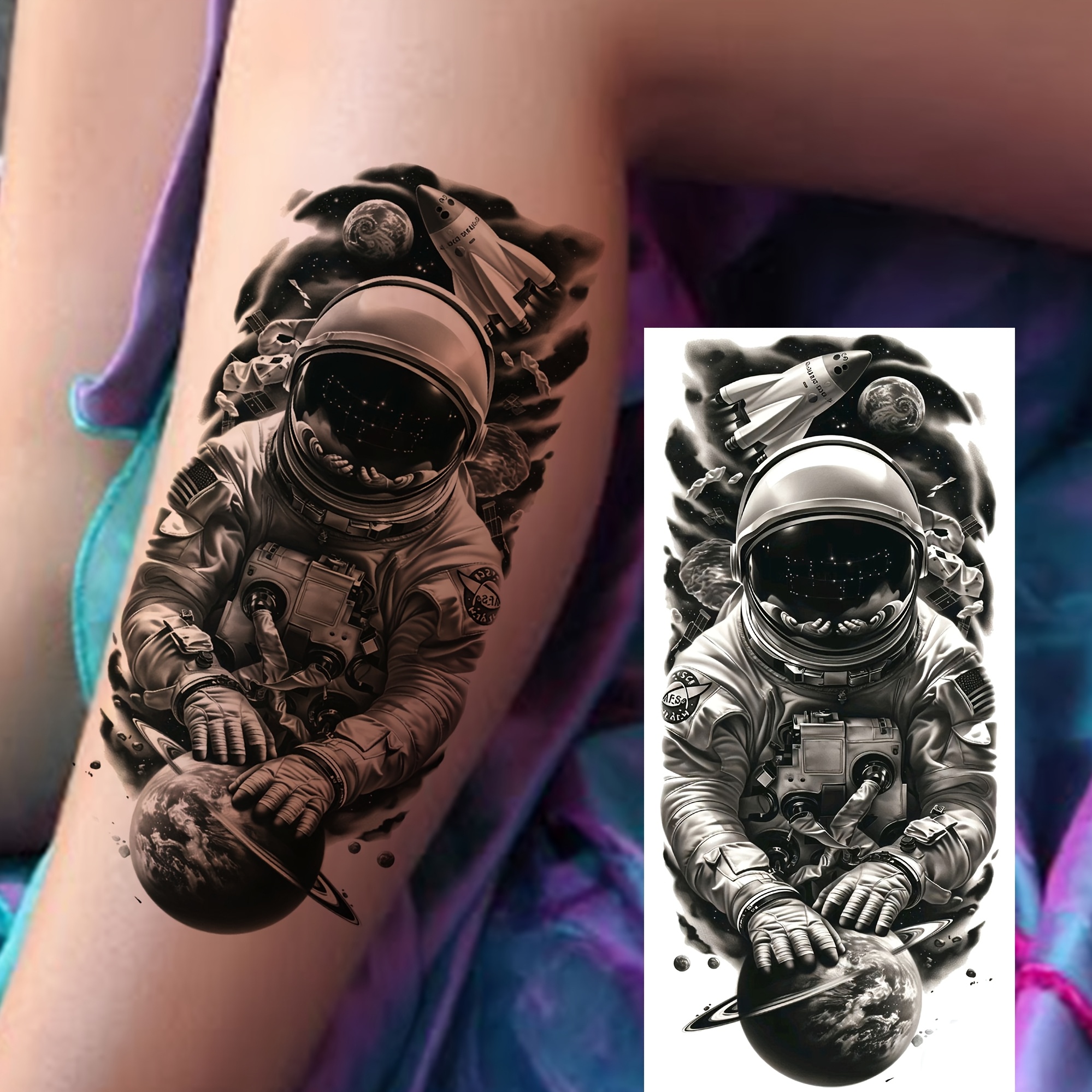 Space Tattoos For Men