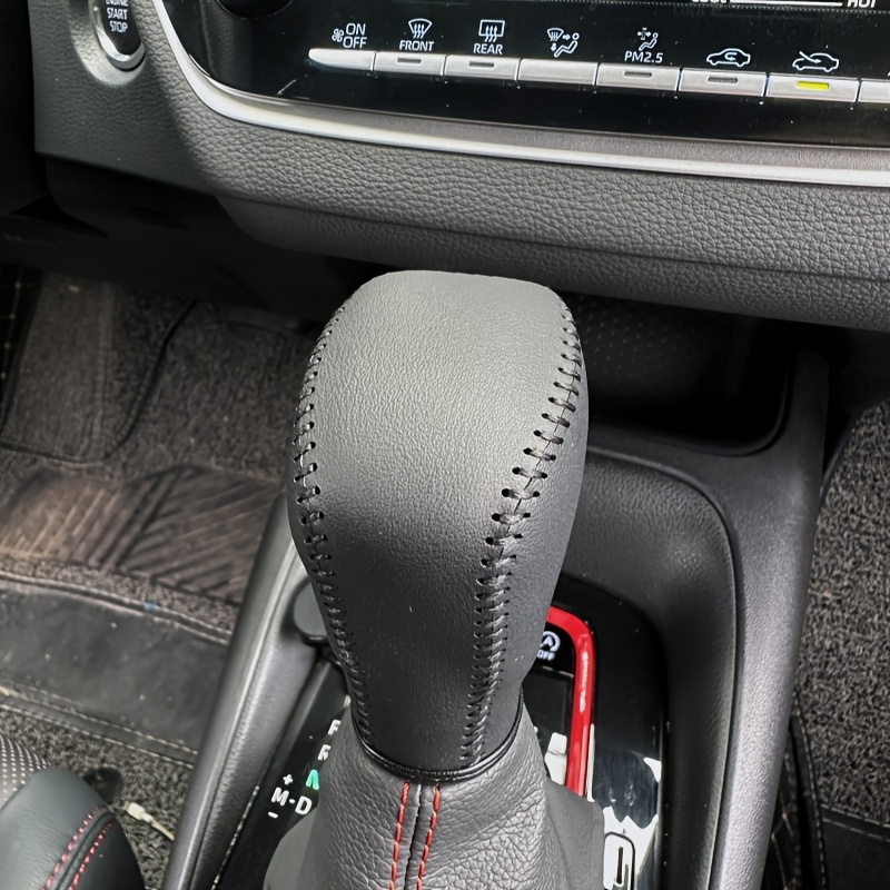 Pu Leather Gear Shift Knob Cover For Honda Cr V 2022 2024 Civic 2018 ...