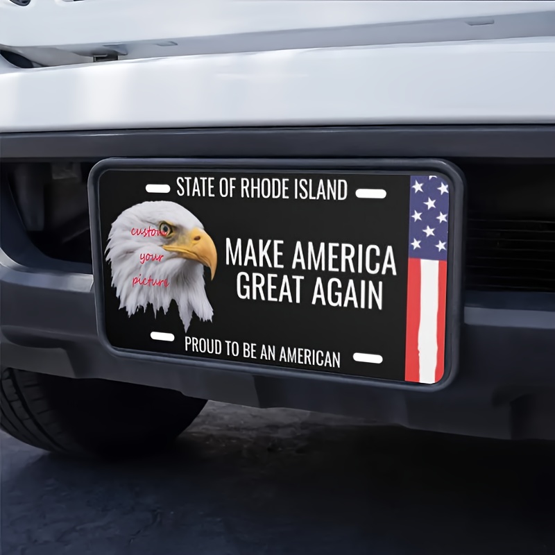 Front custom license plate store