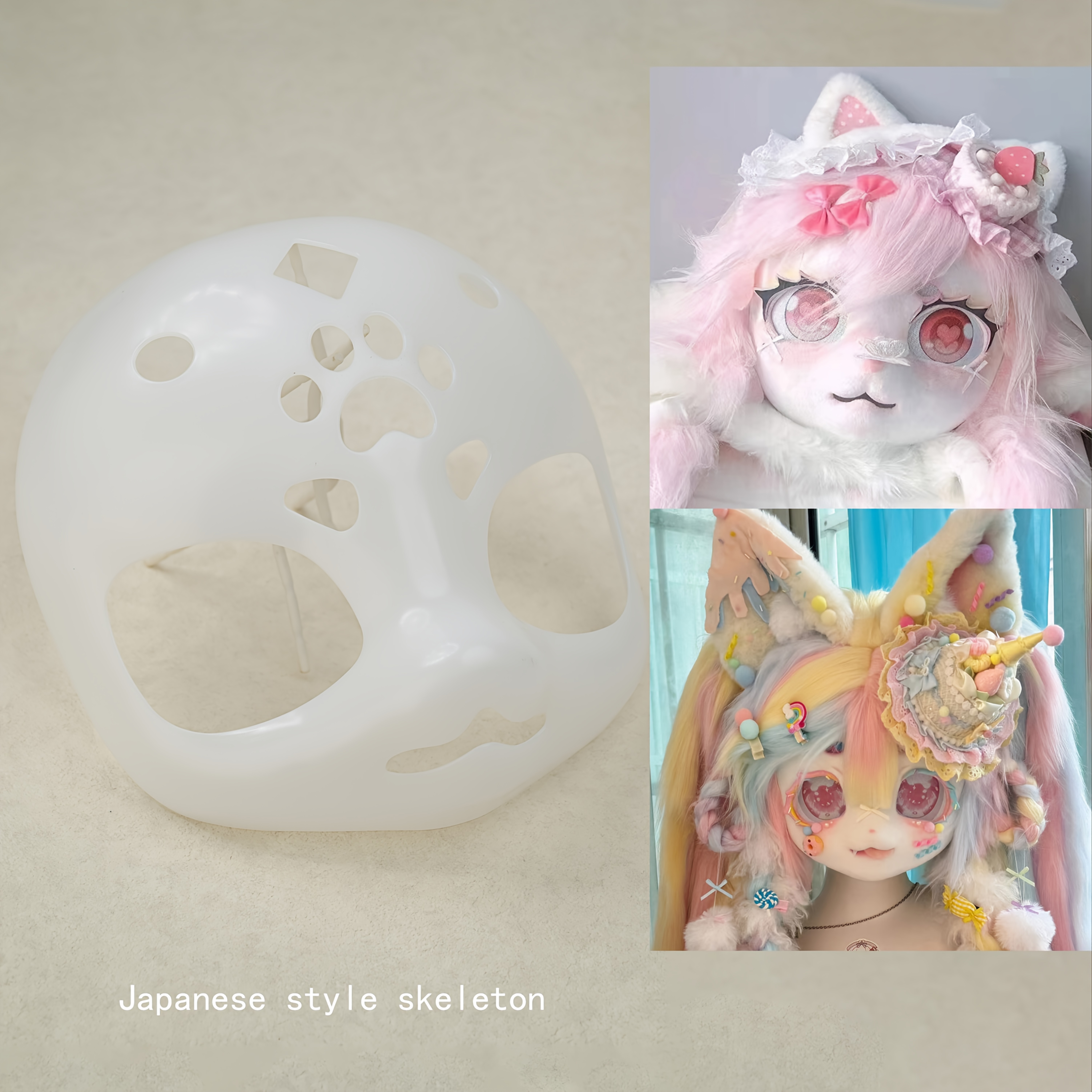 mask furry sold on Temu United States