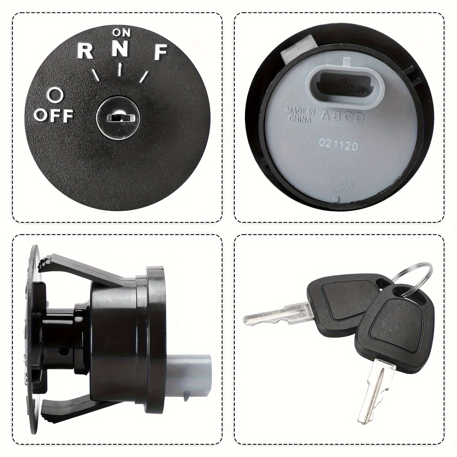 Golf Cart Starter Ignition Key Switch Kits For Ezgo Rxv 48v 2008 ...