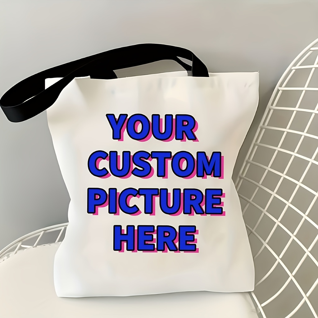 personalized tote bag sold on Temu United States