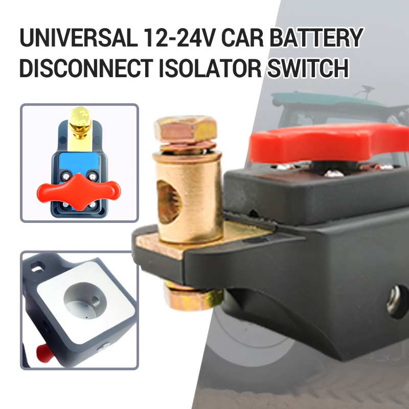 Anti-leakage Battery Switch Car Battery Disconnect Isolator Cut Off ...