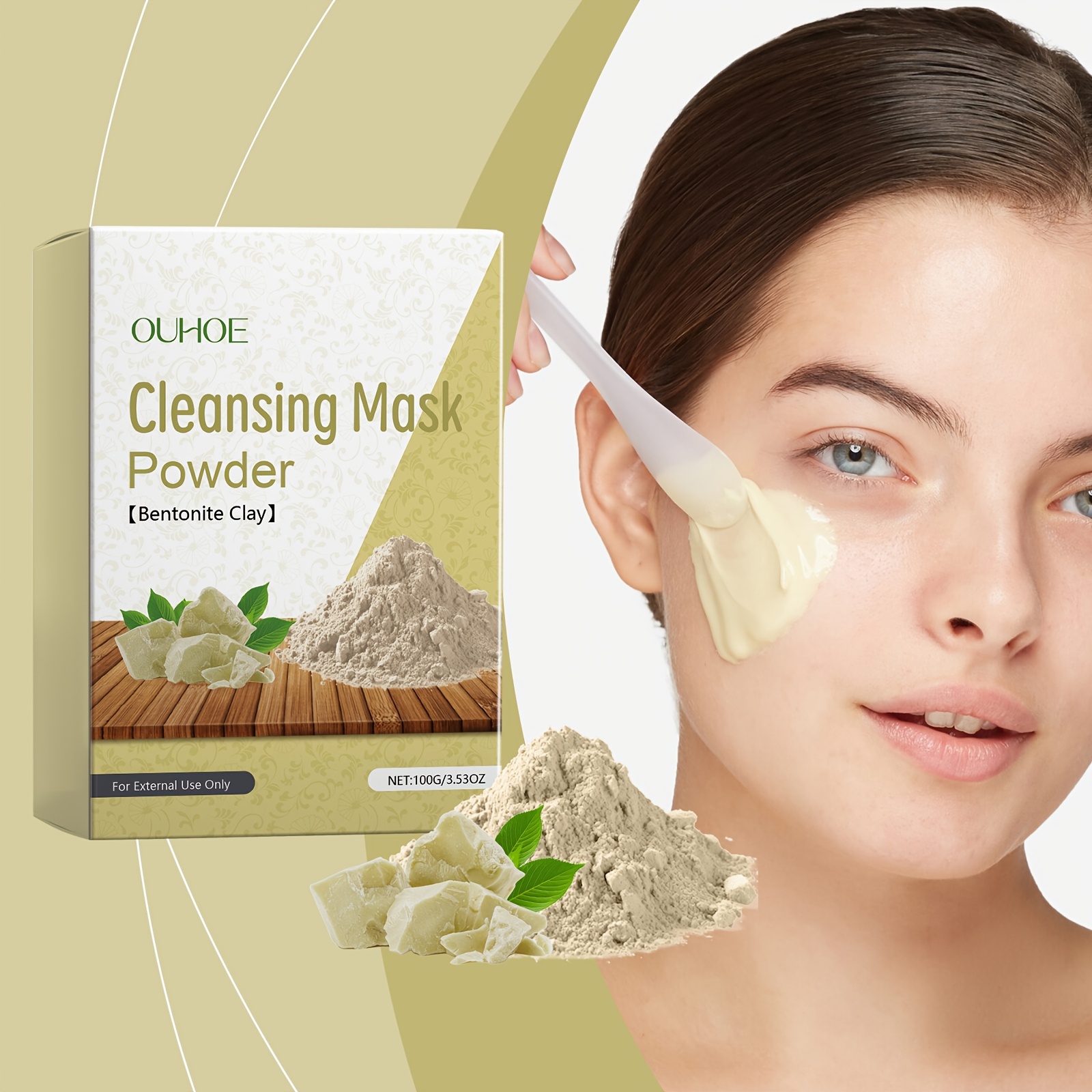 clay powder sold on Temu United States