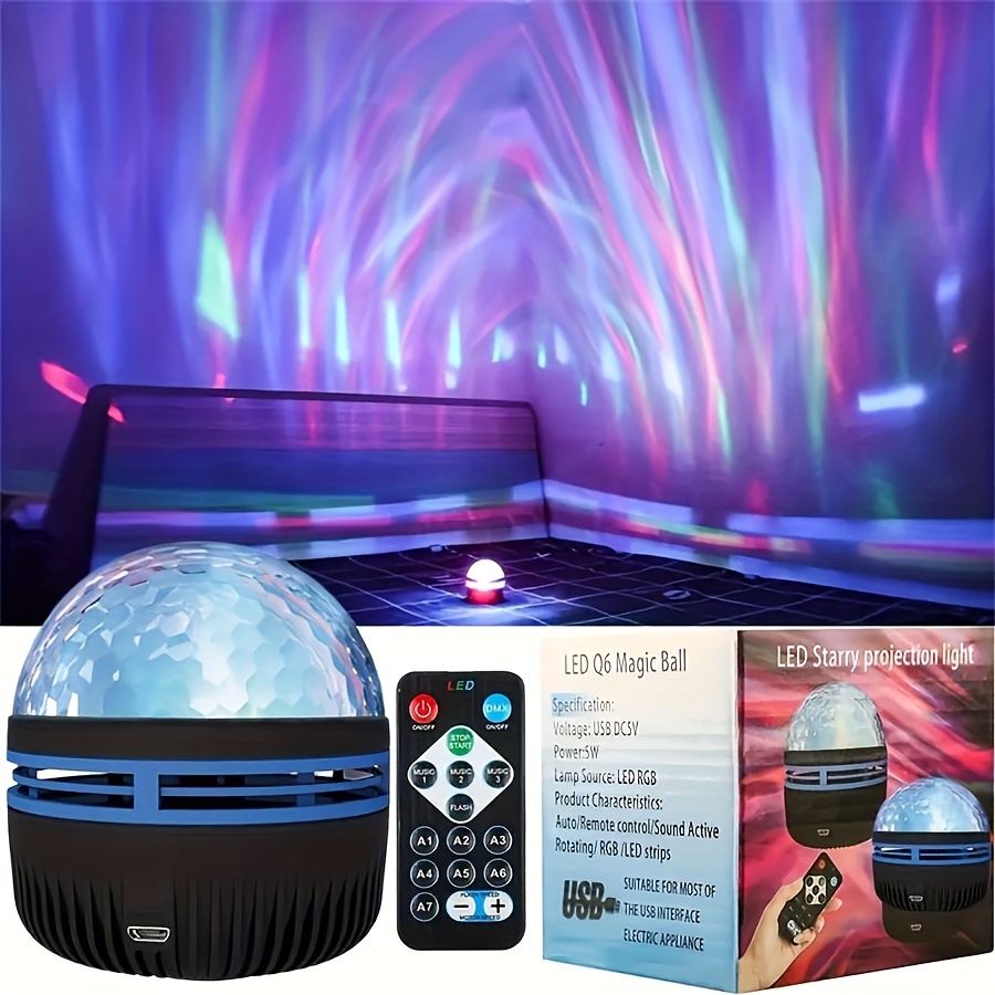 Usb Plug in Laser Light Water Pattern Light Stage Light - Temu New Zealand