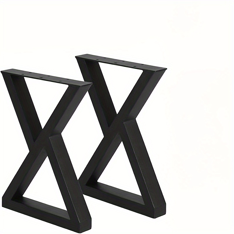 Heavy Duty Iron Table Legs Cast Iron X shape Computer Desk - Temu