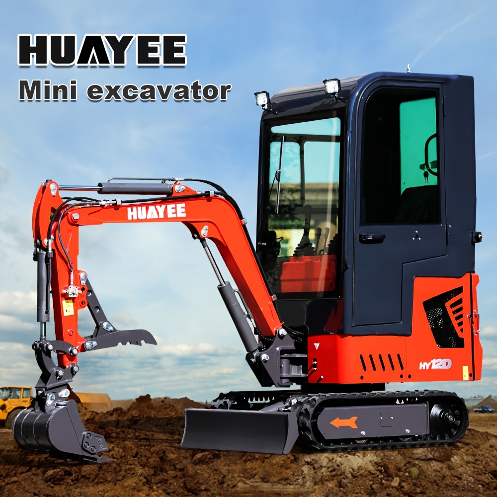 mini excavator sold on Temu United States