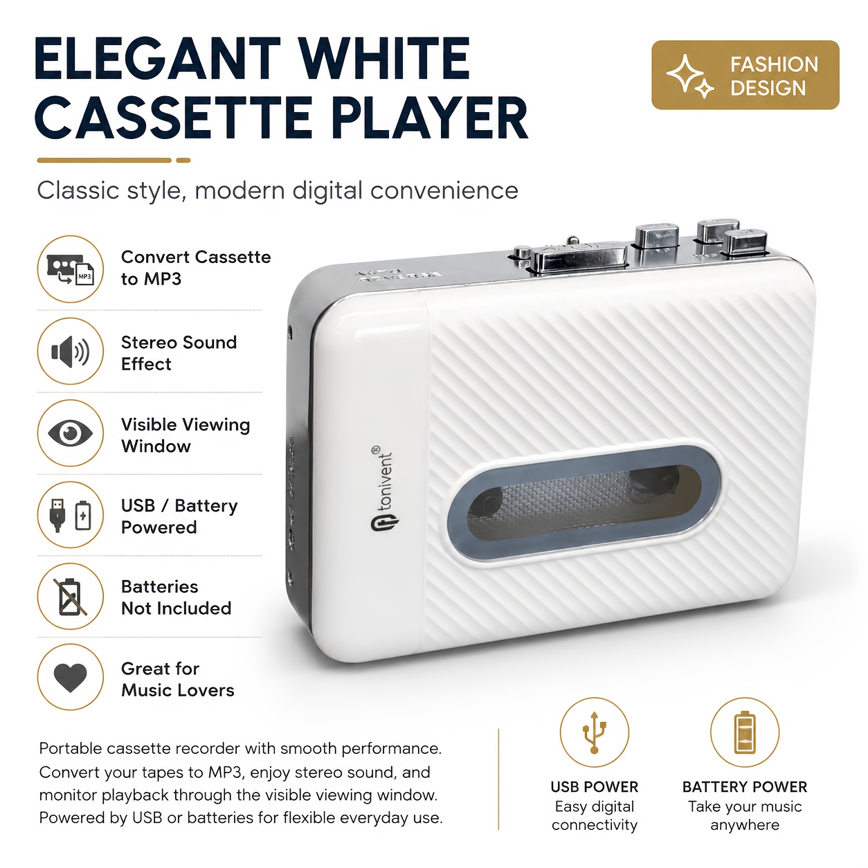 cassette player and radio sold on Temu Philippines