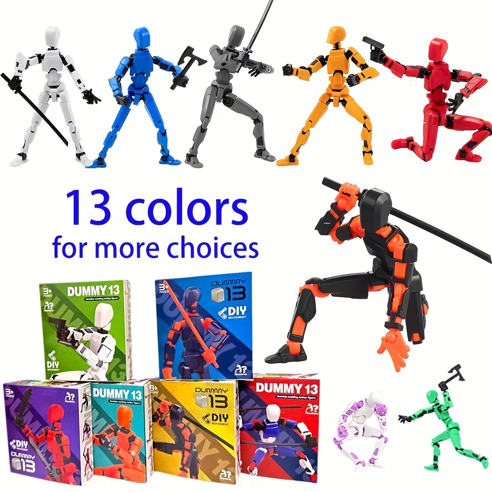 dummy 13 action figure sold on Temu United States