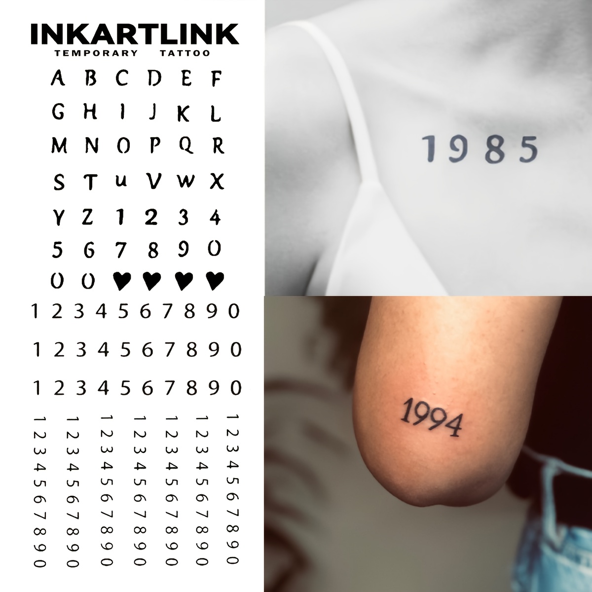 number tattoo - Ghana