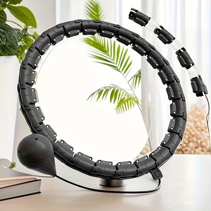 Detachable 28 Sections Fitness Hoop Solid Ball Outdoor - Temu