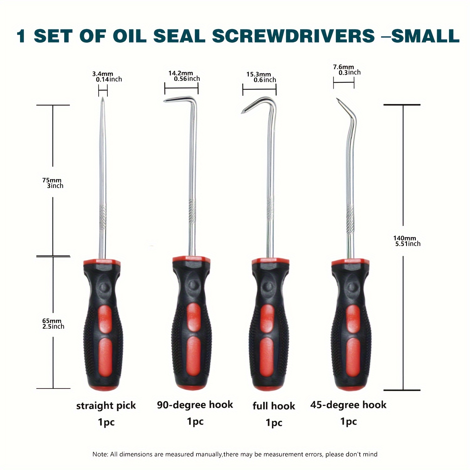 Precision Pick Hook Set Metal Plastic Manual - Temu