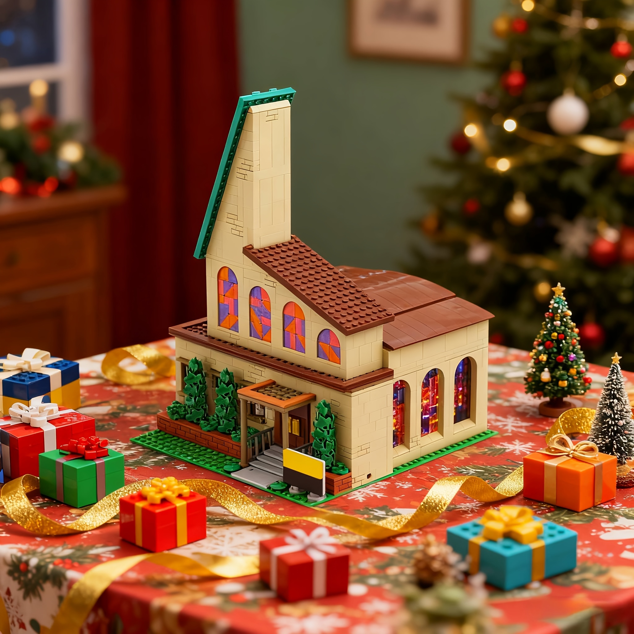 building brick sets sold on Temu United States