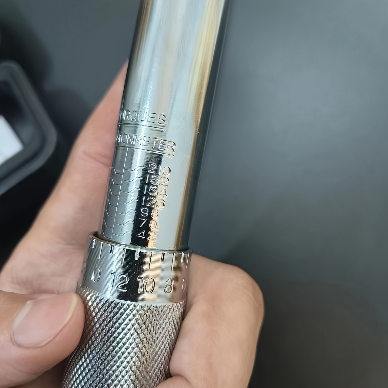 5-piece Set Torque Wrench, 1/2-inch 28-210n.m Adjustable Socket Spanner ...