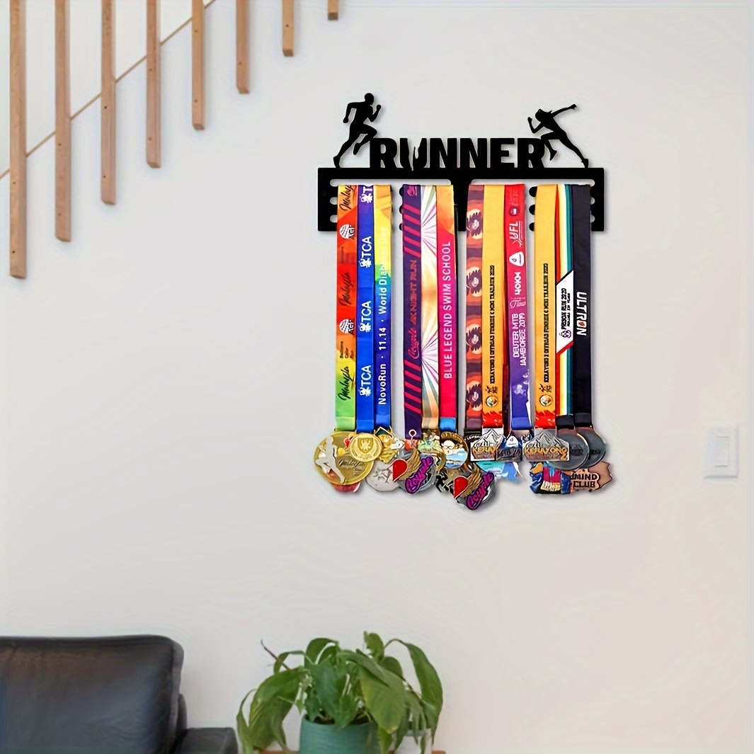 Metal Medal Display Hanger Rack Runner – Wall Mounted - Temu