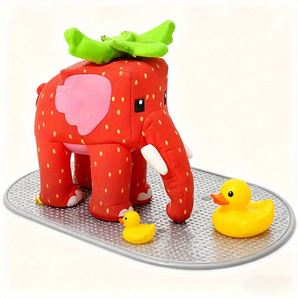 strawberry elephant plush sold on Temu United States