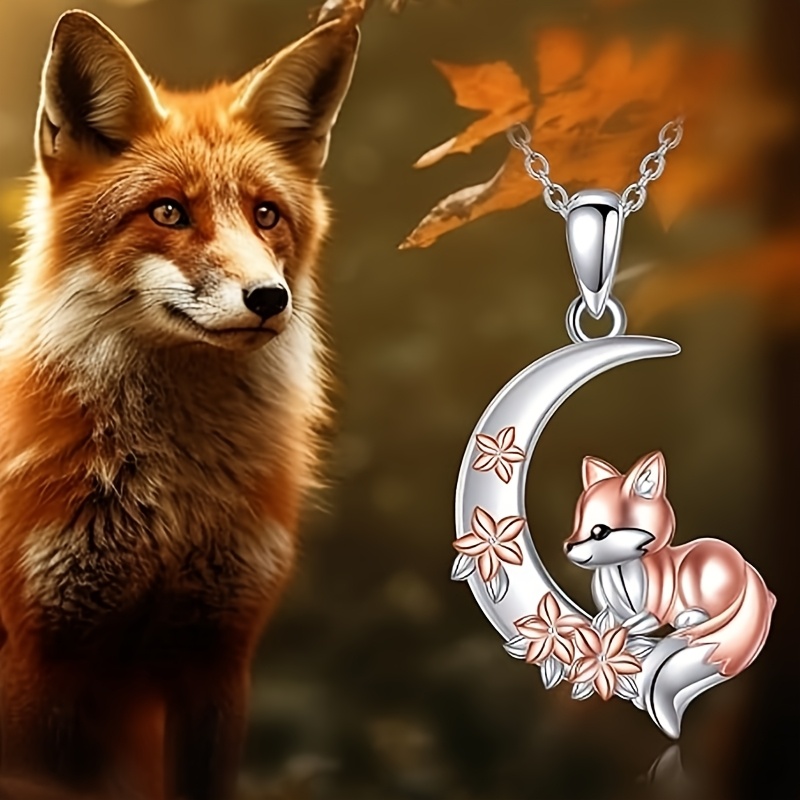 fox necklace sold on Temu Australia