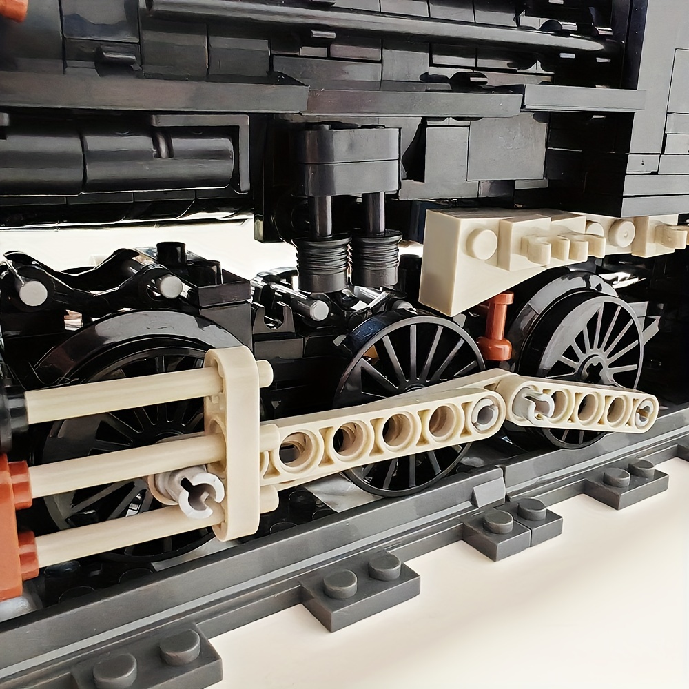 59003 Ideas Steam Trains Blocks Railway Express Modular Building Blocks ...