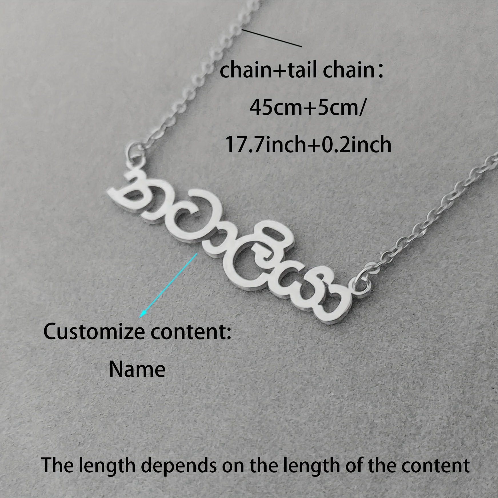 Customized Personalized Funny English Letter Pendant - Temu United Kingdom