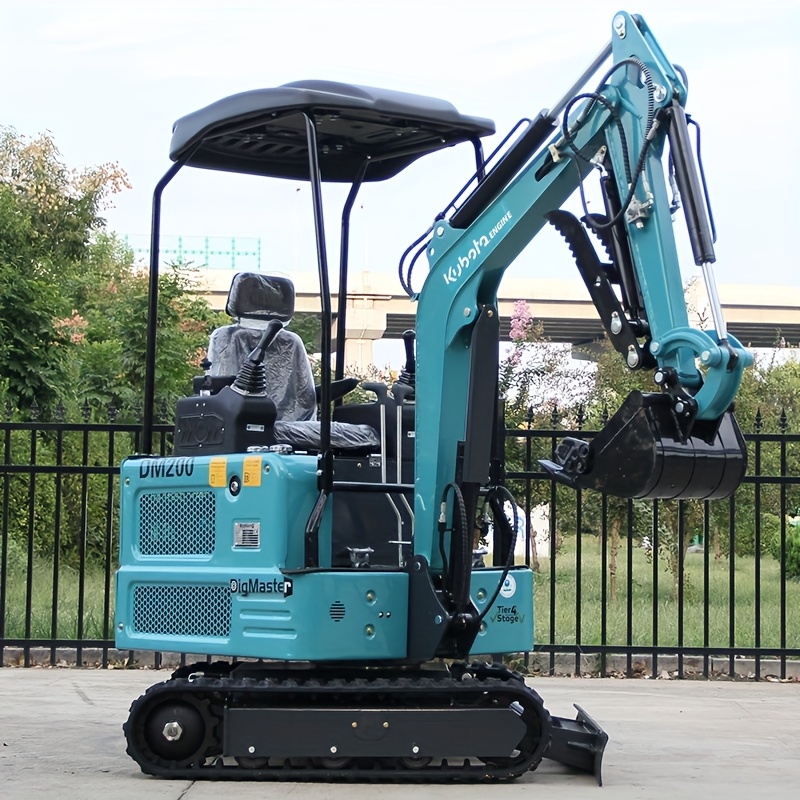 mini excavator sold on Temu United States