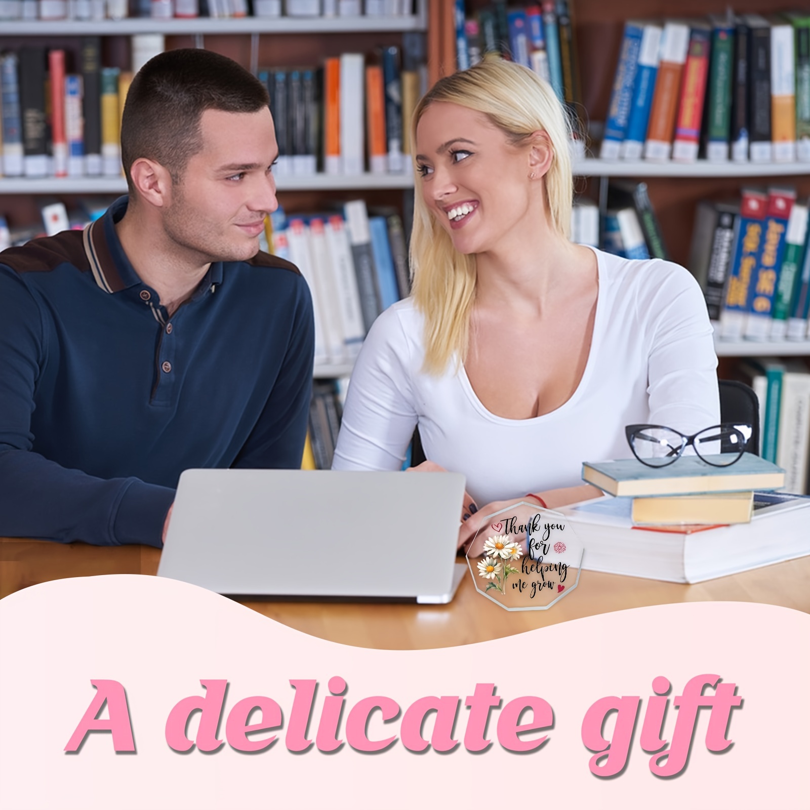 Nonagon acrylic Plaque Appreciation gift teachers Teacher's - Temu Qatar