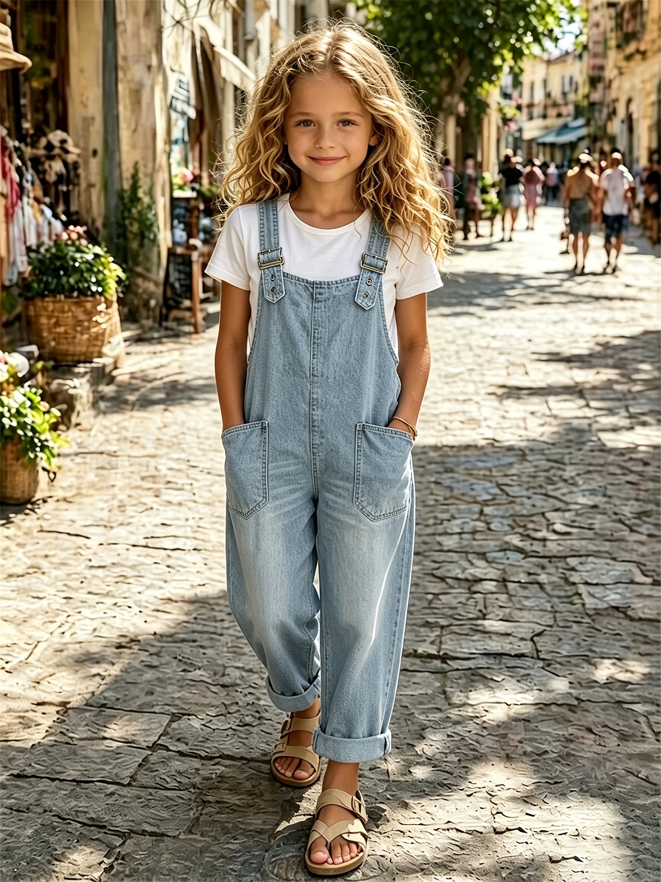 overalls kids sold on Temu United States