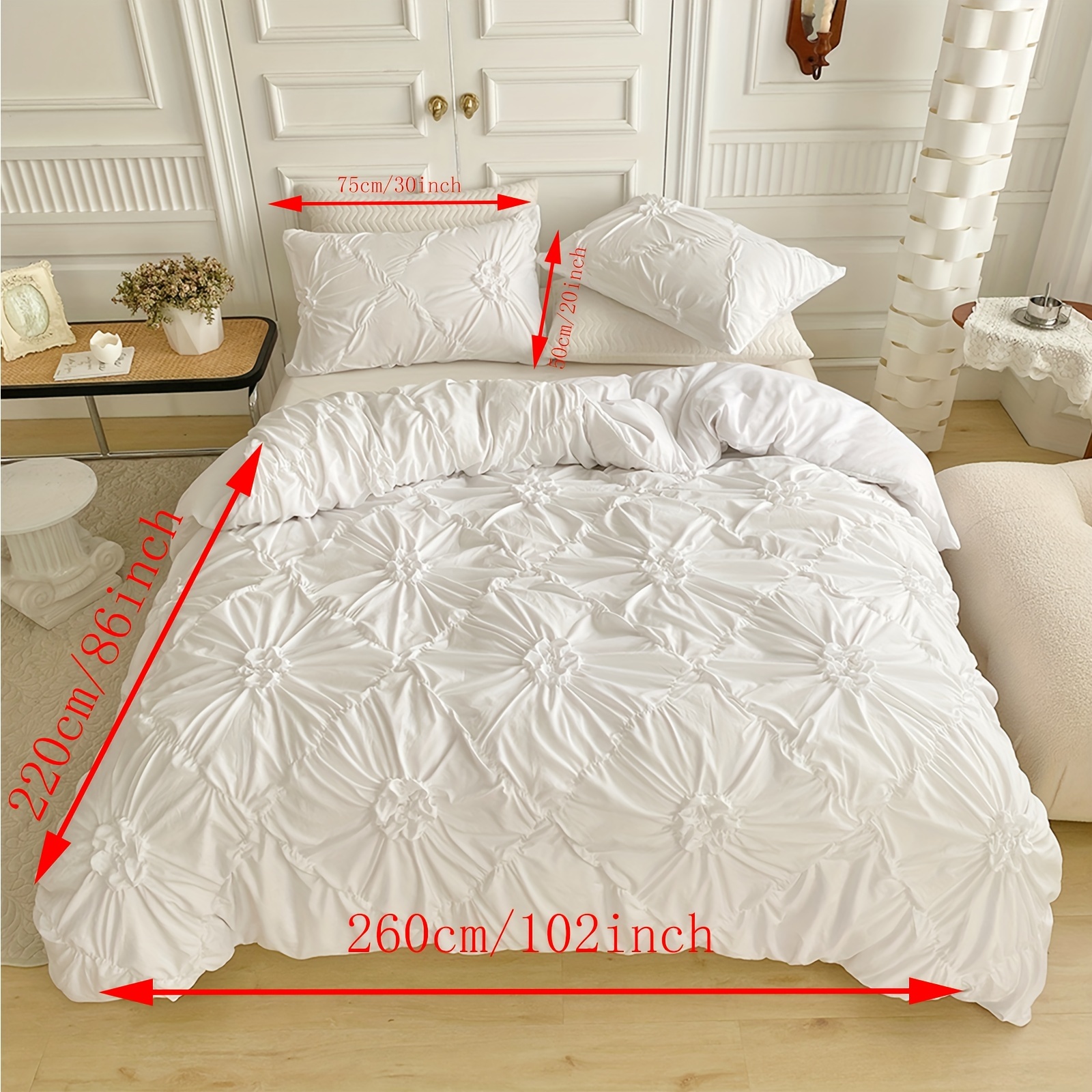Cute white comforter store