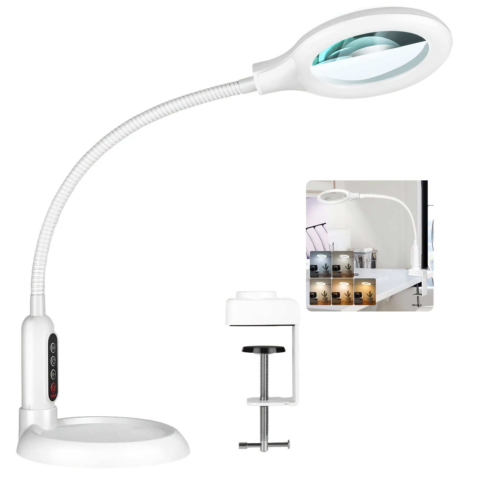 magnifier with light sold on Temu Australia