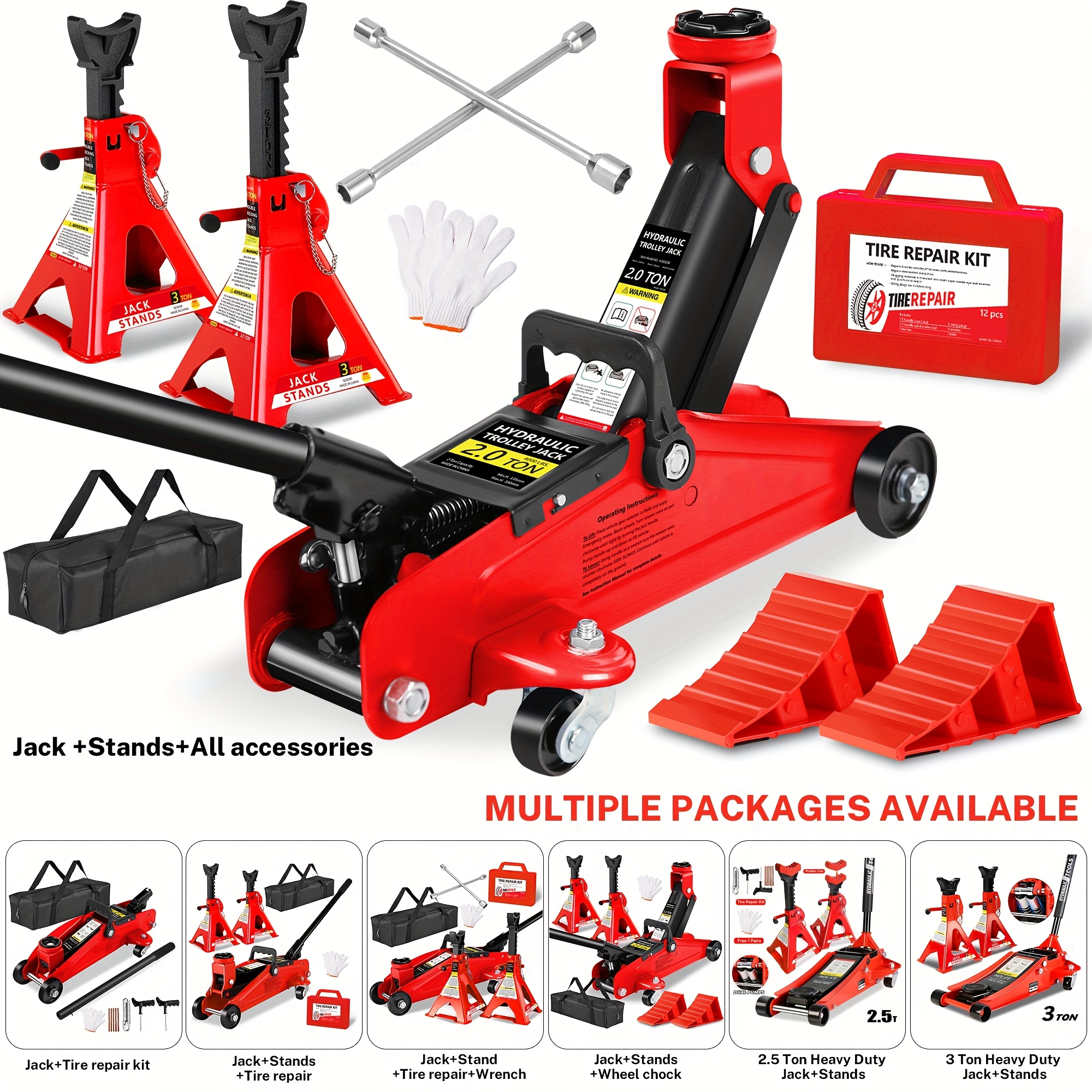 car jacks sold on Temu United States