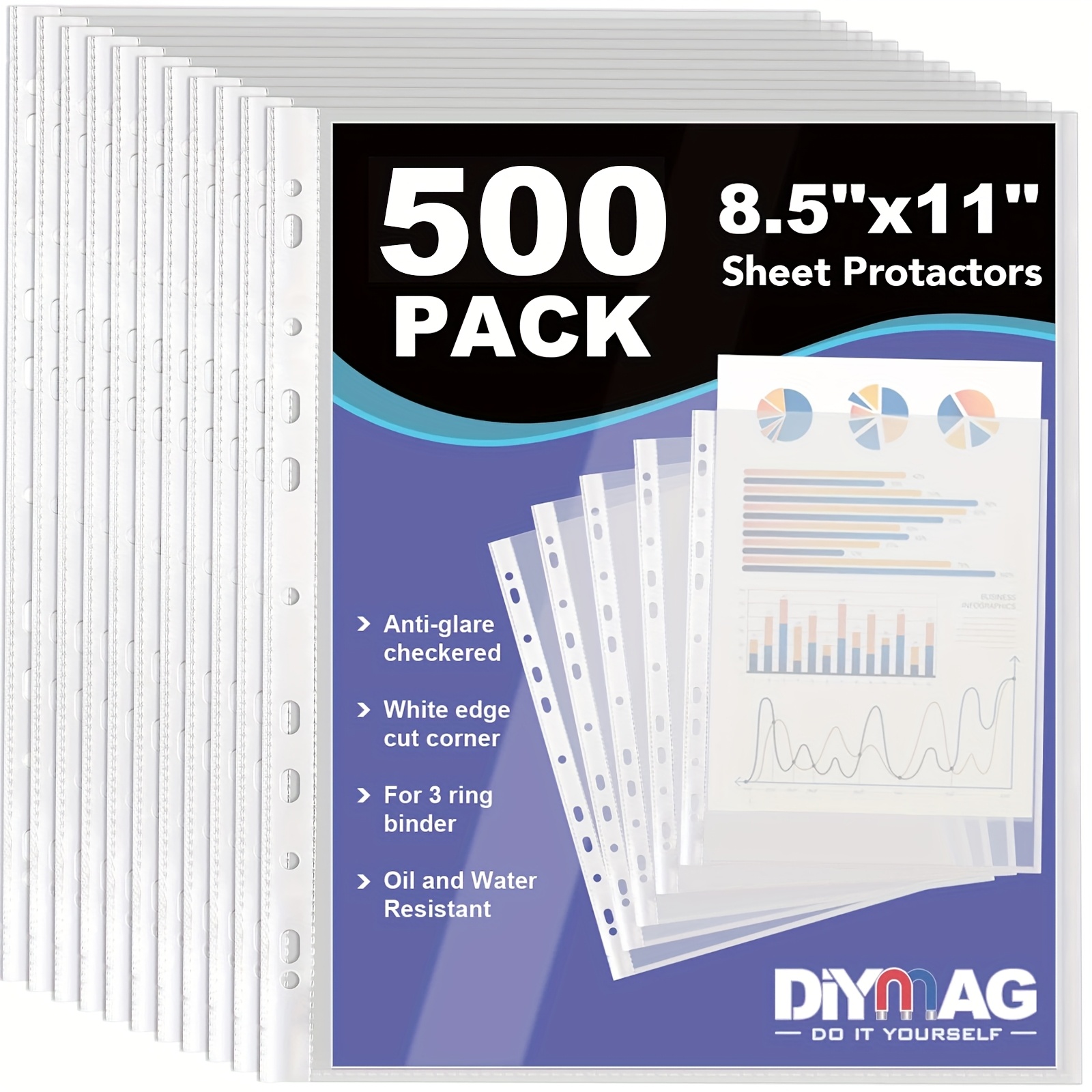 clear plastic sleeves sold on Temu United States