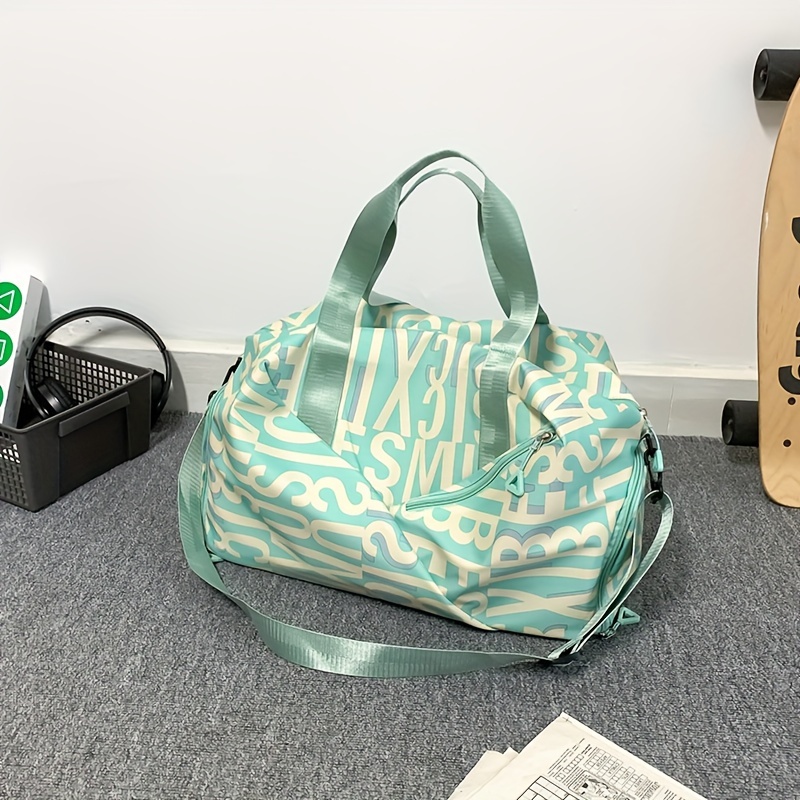 Fashion Travel Duffle Bag Sports Fitness Gym Yoga Tote - Temu Portugal