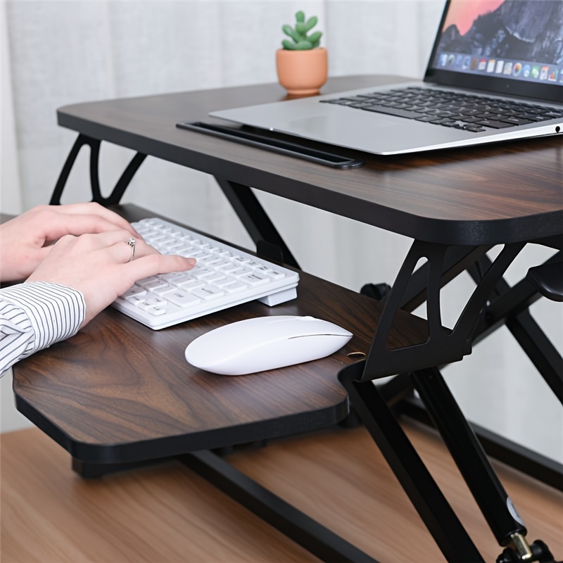 desk converter height adjustable sit stand riser - Temu Australia