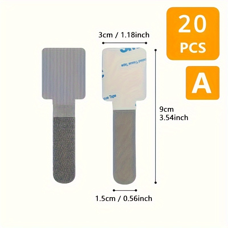 Nylon Cable Clips Self Desk Wire Organizer Home - Temu