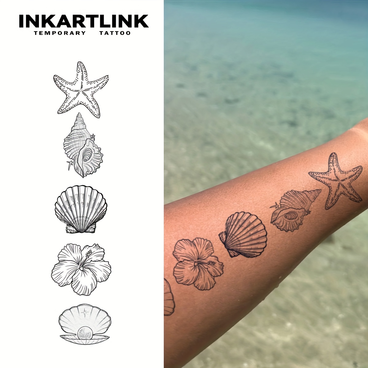 Tiny beach tattoos - Bronctattooaus.com