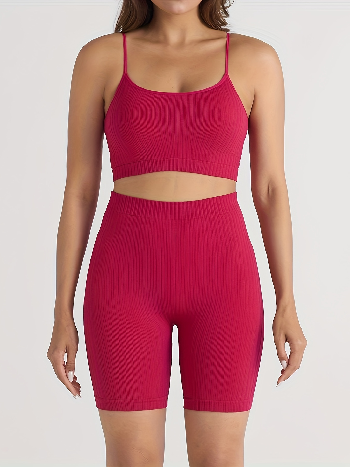 Women's Yoga Exercise Set Wide And High Stretch Sports Set Tummy Tuck ...