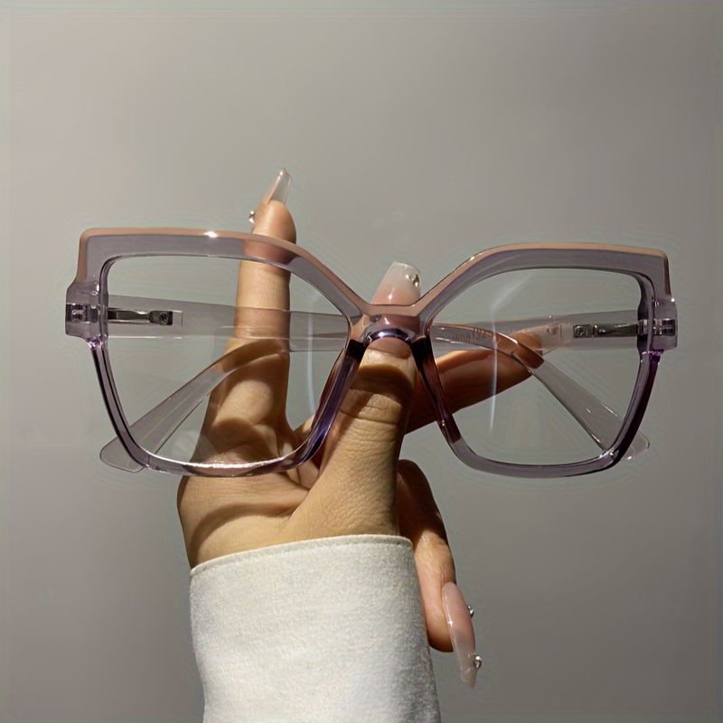 Classic Tr90 Cat eye Fashion Eyeglasses Frames Women Men - Temu