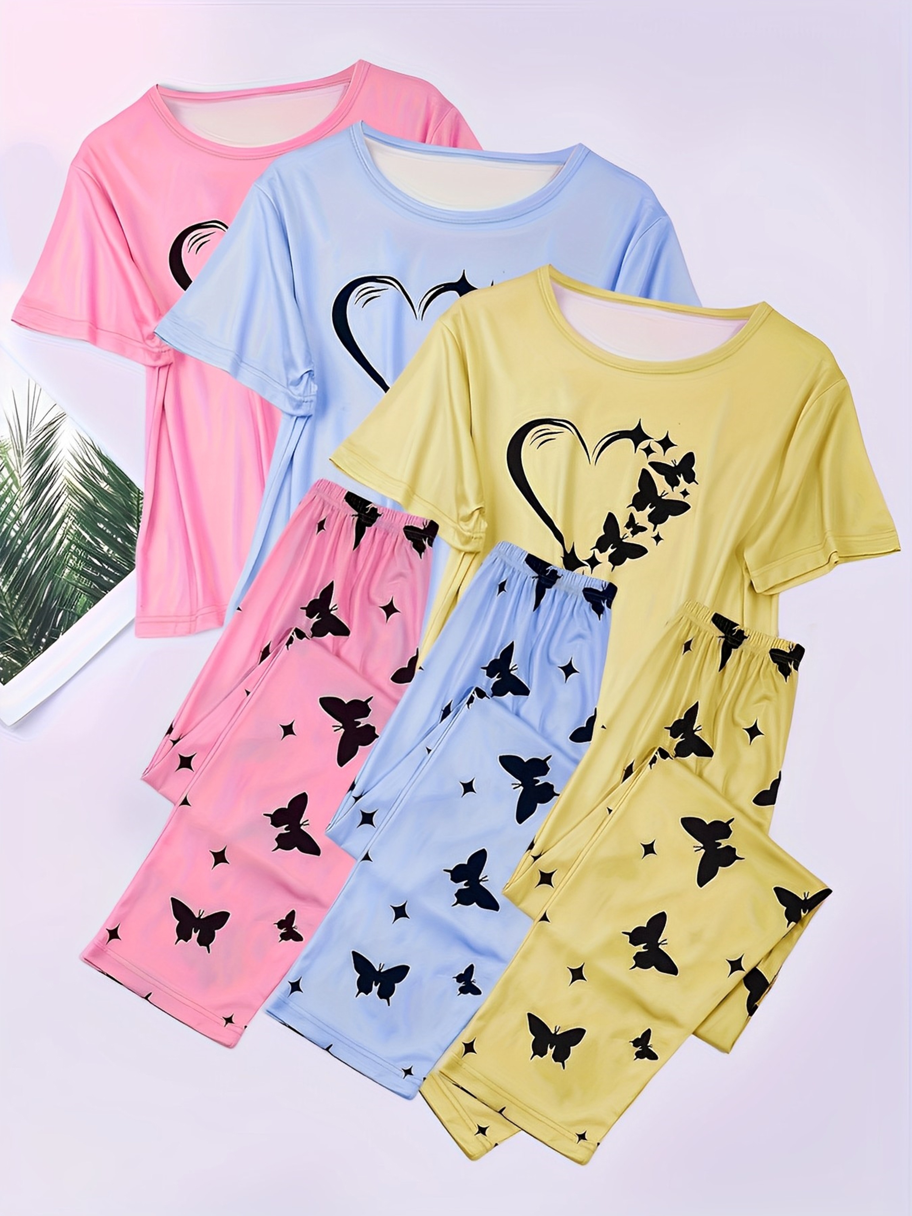 ladies pajamas sold on Temu United States