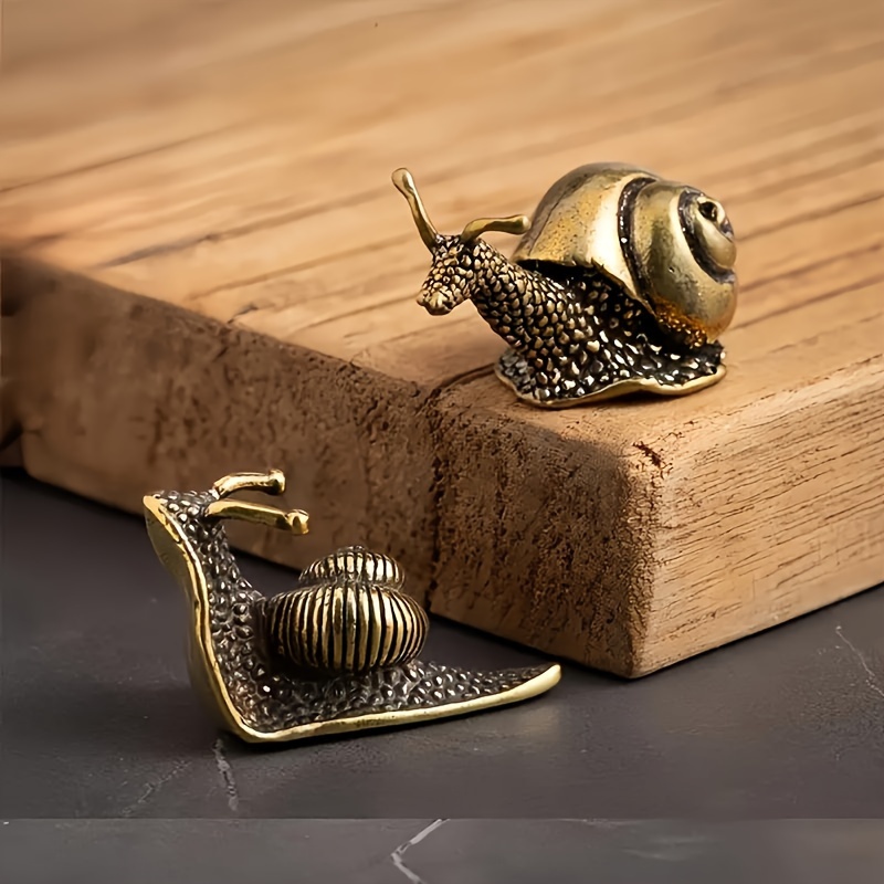 Brass Snail Statue Art Deco Style Wedding Outdoor Garden - Temu United ...