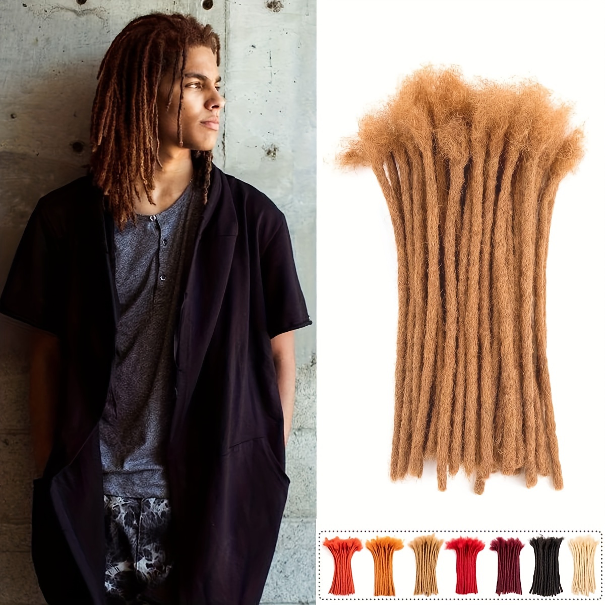 dreads locs sold on Temu United States