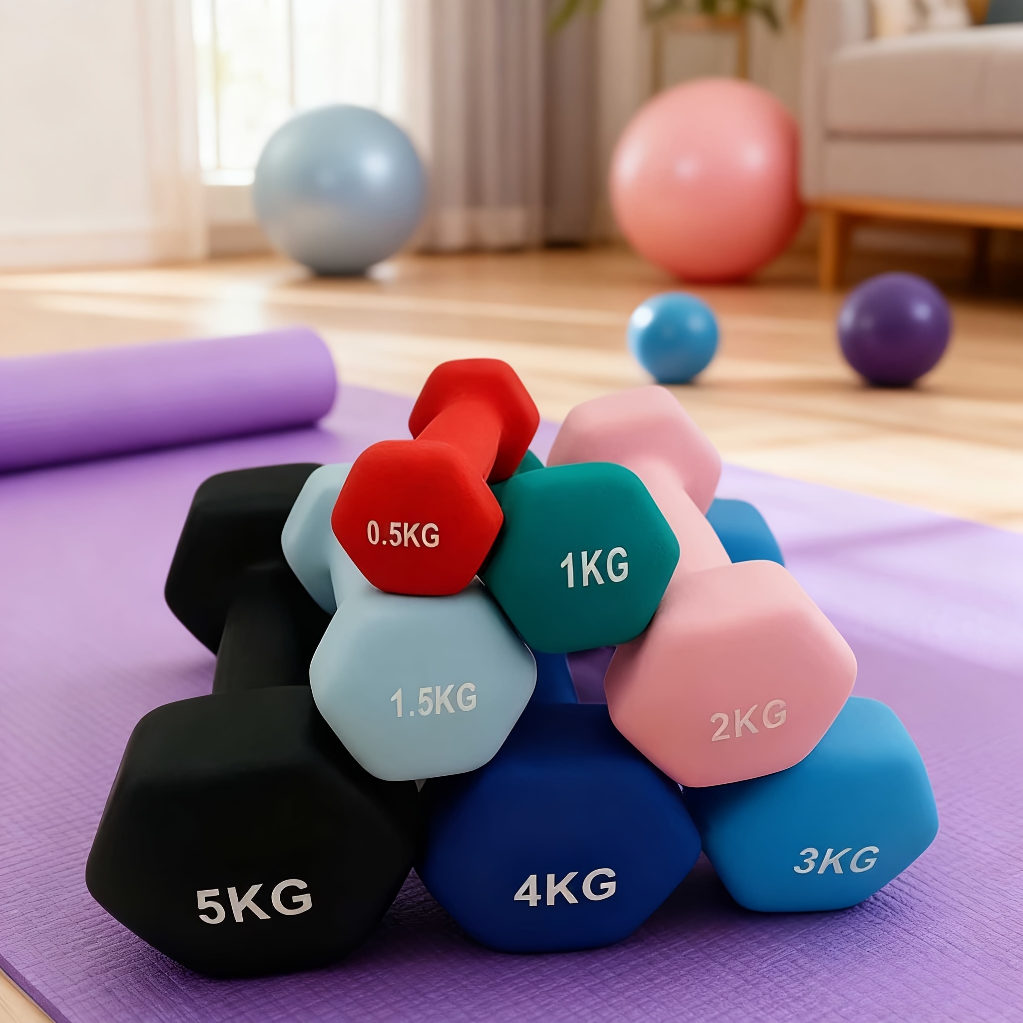 fitness equipment sold on Temu United States